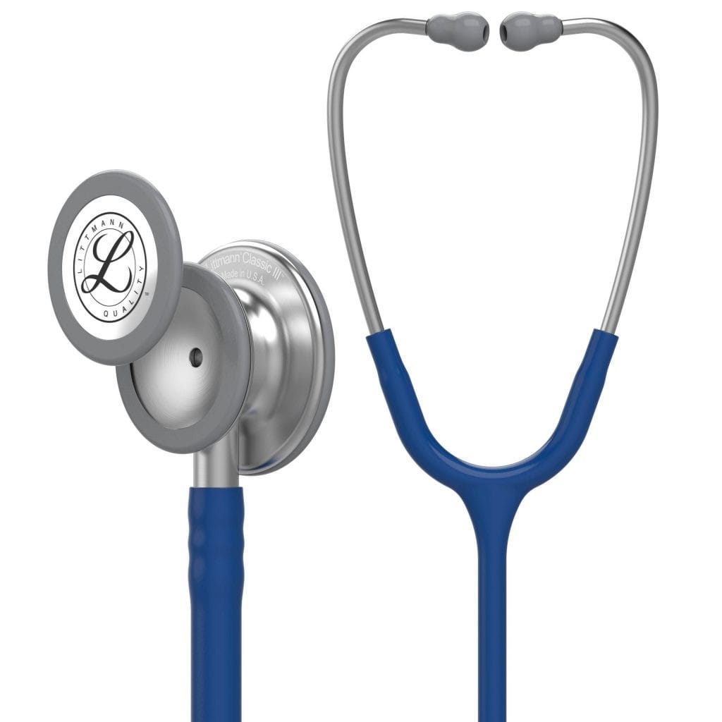 3M™ Littmann® CORE Digital Stethoscope, 8480, Black Chestpiece, Tube ...
