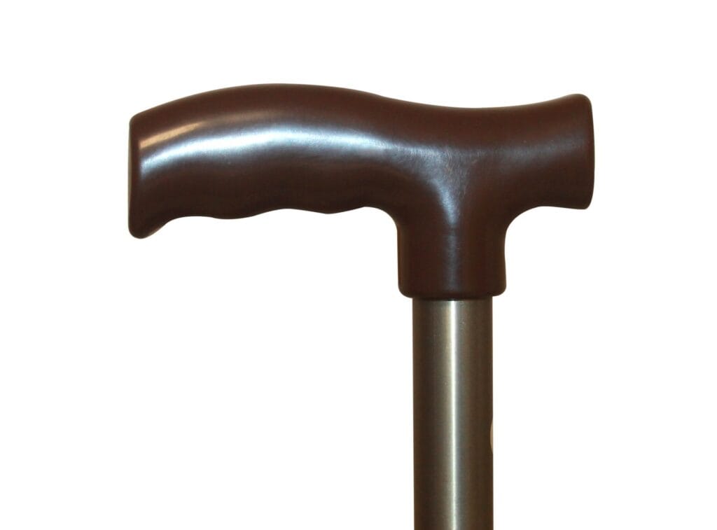 TYNOR WALKING STICK L TYPE _ Gold, silver ( L 08 ) - Surgical Shoppe