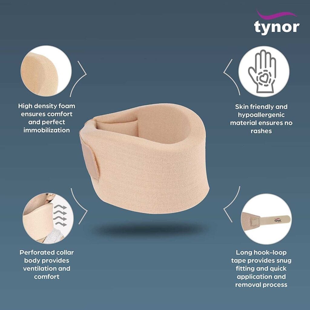 TYNOR CERVICAL COLLAR WITH FIRM DENSITY (B 01) - Surgical Shoppe