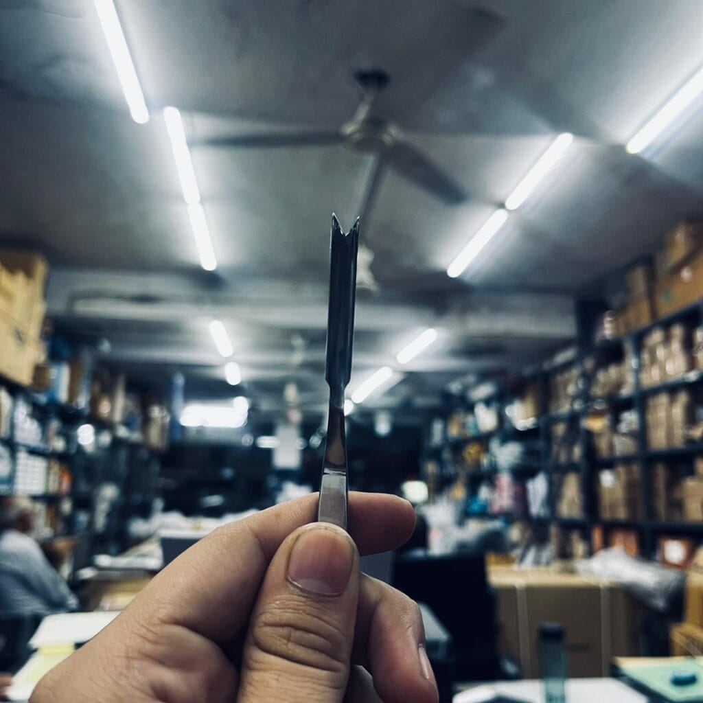 Tilley Nasal Gouge (V shaped) - Surgical Shoppe