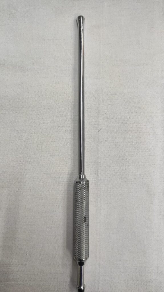 Flushing Suction Curette 12 inch - Surgical Shoppe
