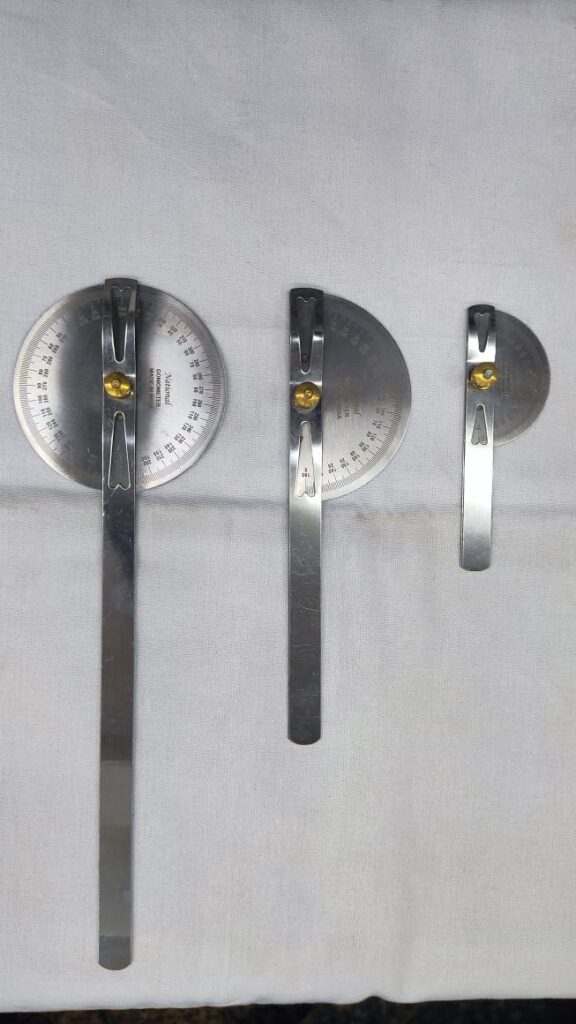 Goniometer Stainless Steel Set Of 3 - Surgical Shoppe
