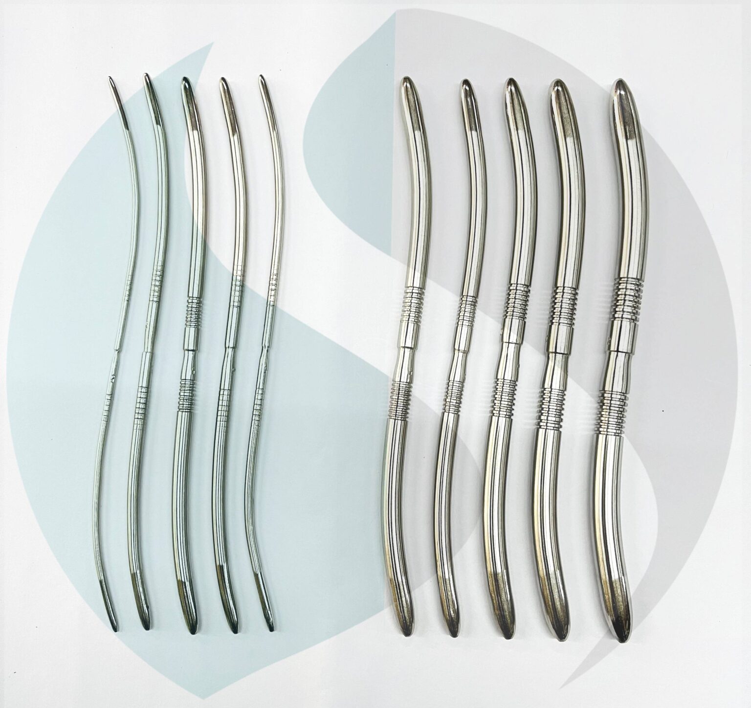 Cervical Dilators 8-Piece Hegar Uterine Dilator Set - Surgical ...